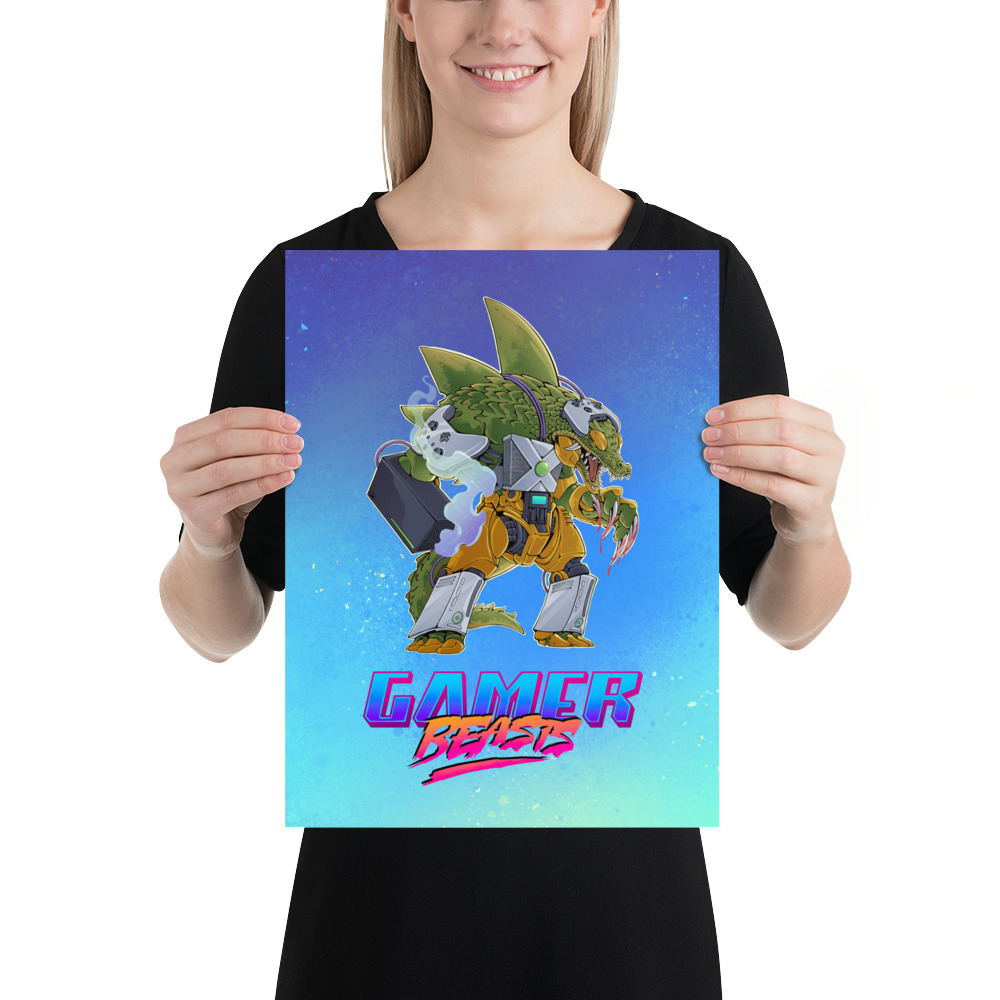 X Beast – Premium Poster – The Gamer Beasts