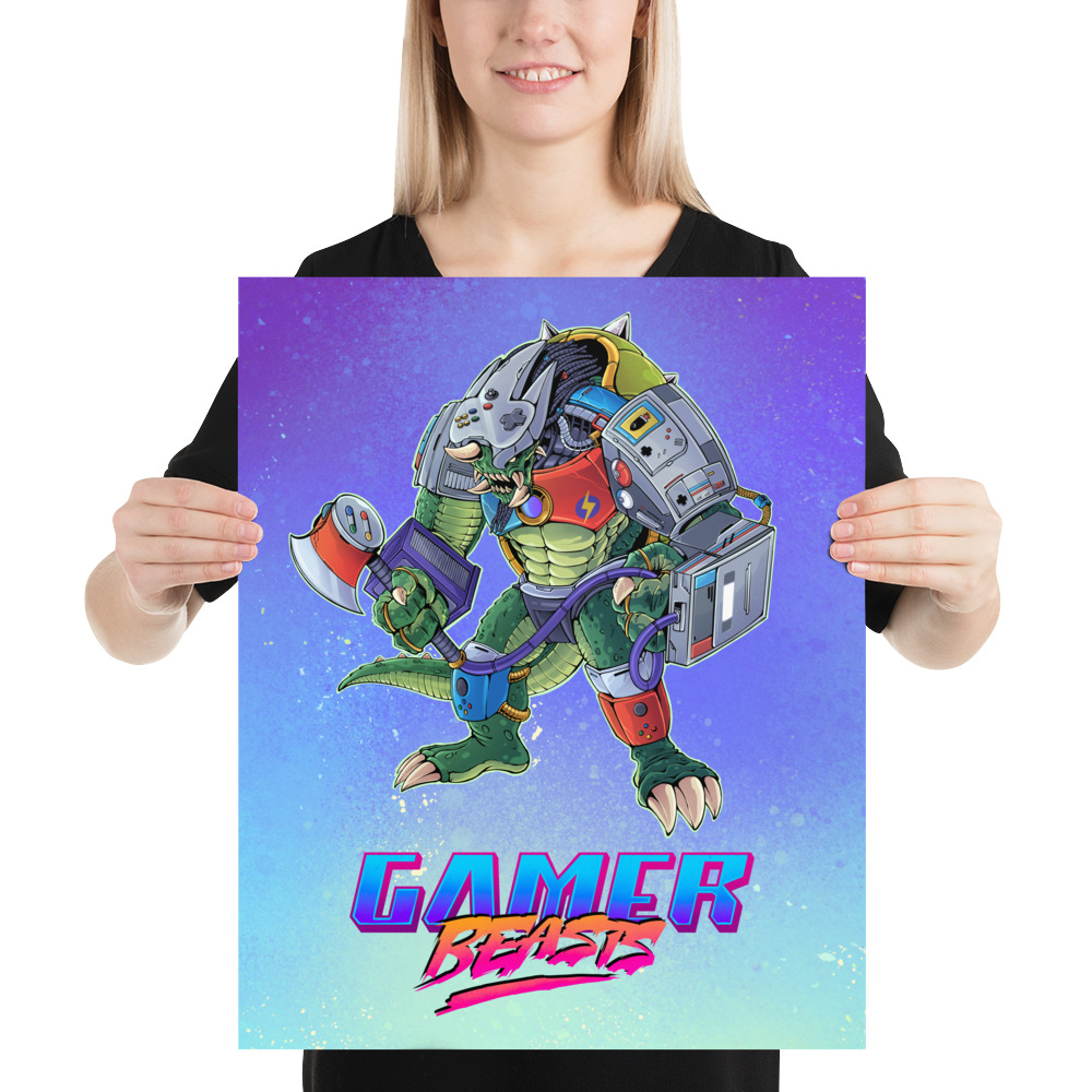 N Beast – Premium Poster – The Gamer Beasts