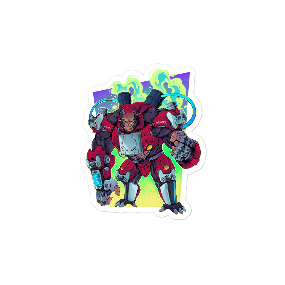 PS Beast – Die Cut Sticker – The Gamer Beasts